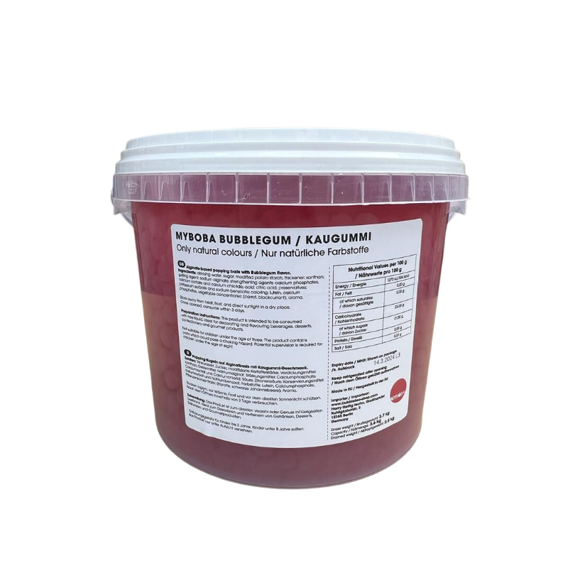 Perle de Bubble gum pentru Bubble Tea - Bubble gum Popping Boba - FULLBAR